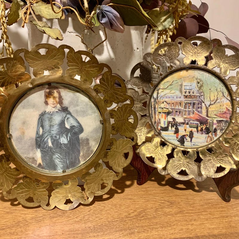 Round Picture Frames - Etsy