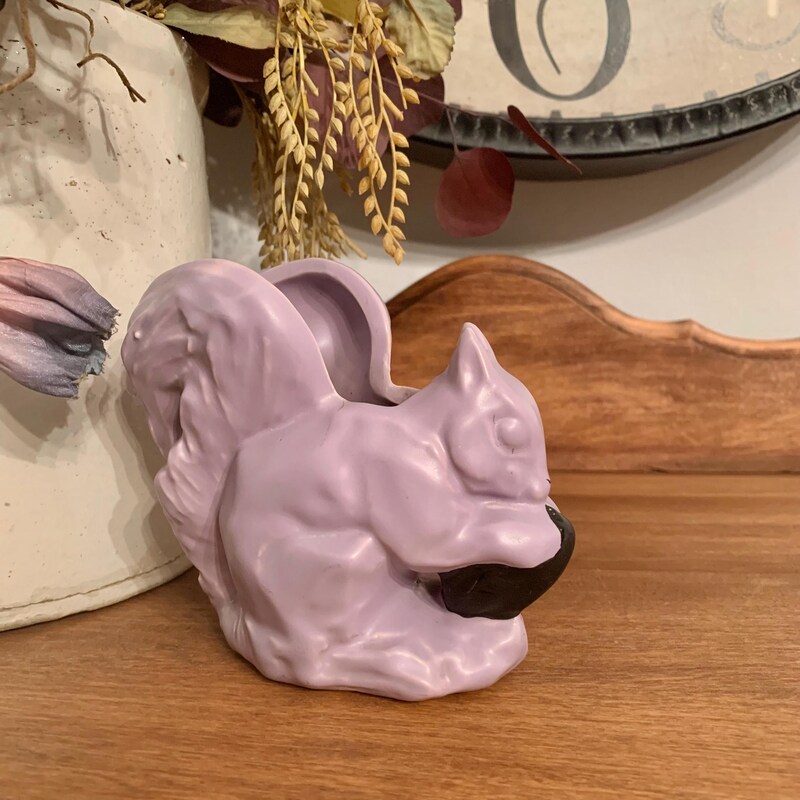 Squirrel Planter - Etsy