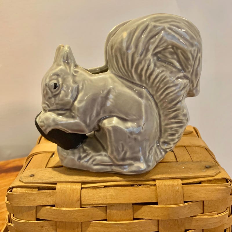 Squirrel Planter - Etsy