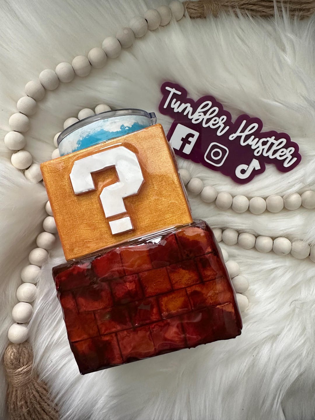 Question Mark Boxes Tumbler - Etsy