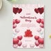Valentine's Day Card Template | Printable DIY Valentine's Cards ...