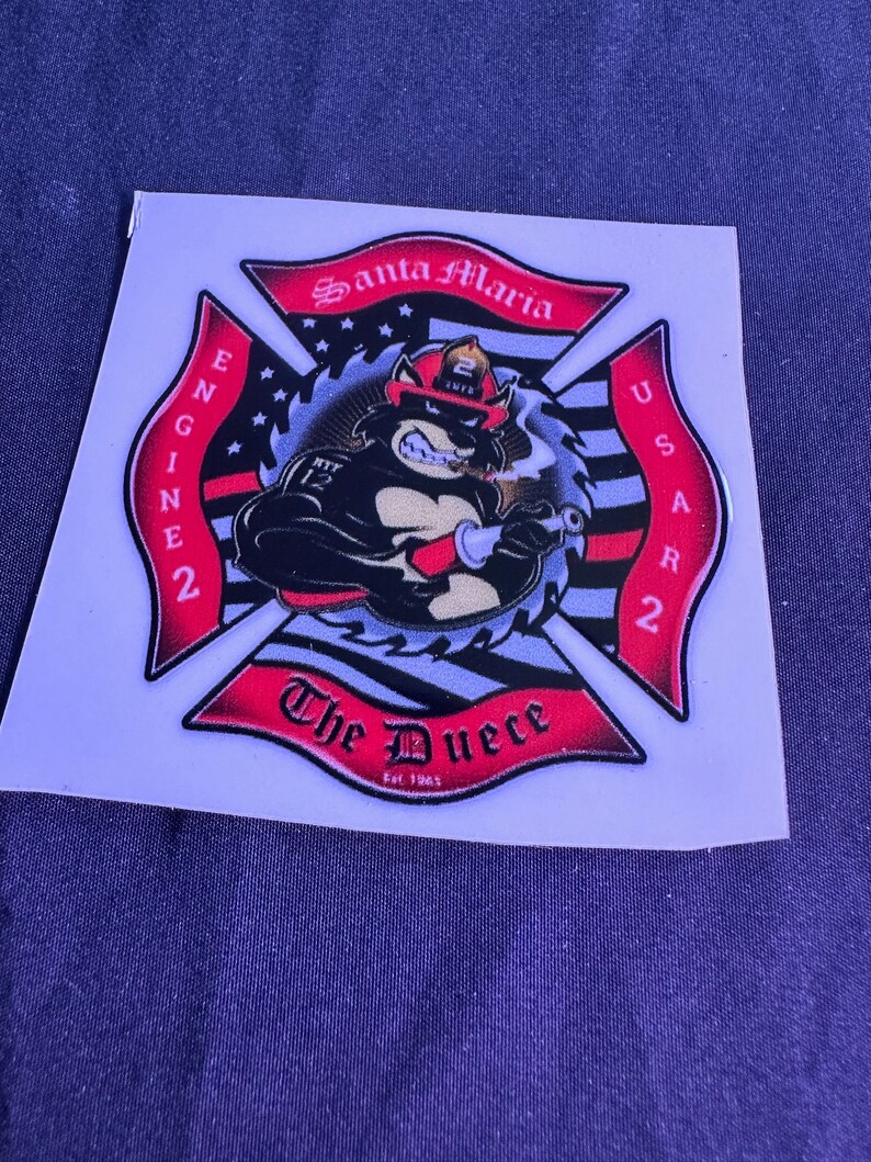 Fire Department UV Decals Batch 3 - Etsy