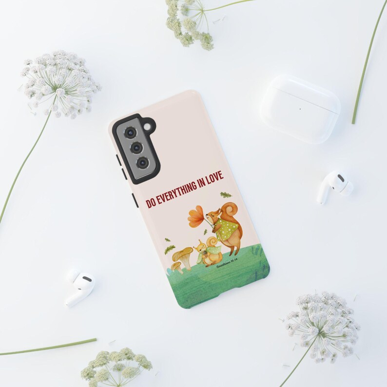 Do Everything in Love Bible Verse Phone Case Cute Cover for Iphone ...