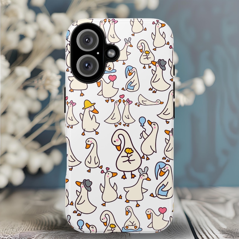 Cute Phone Case Cute Ducks Phone Matching Phone AirPod Case Cute ...