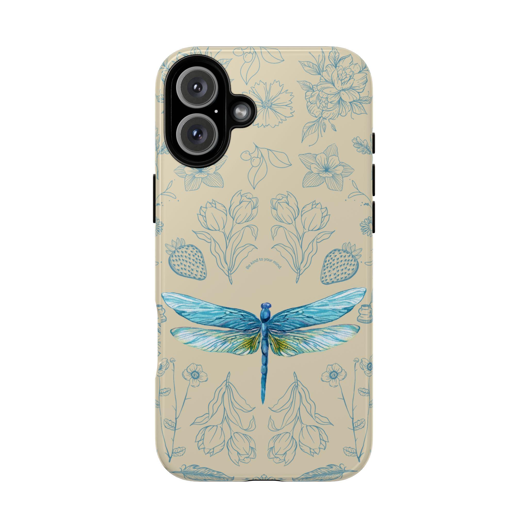 Cottagecore Phone Case Dragonfly Aesthetic Garden Nature Dragon Fly ...