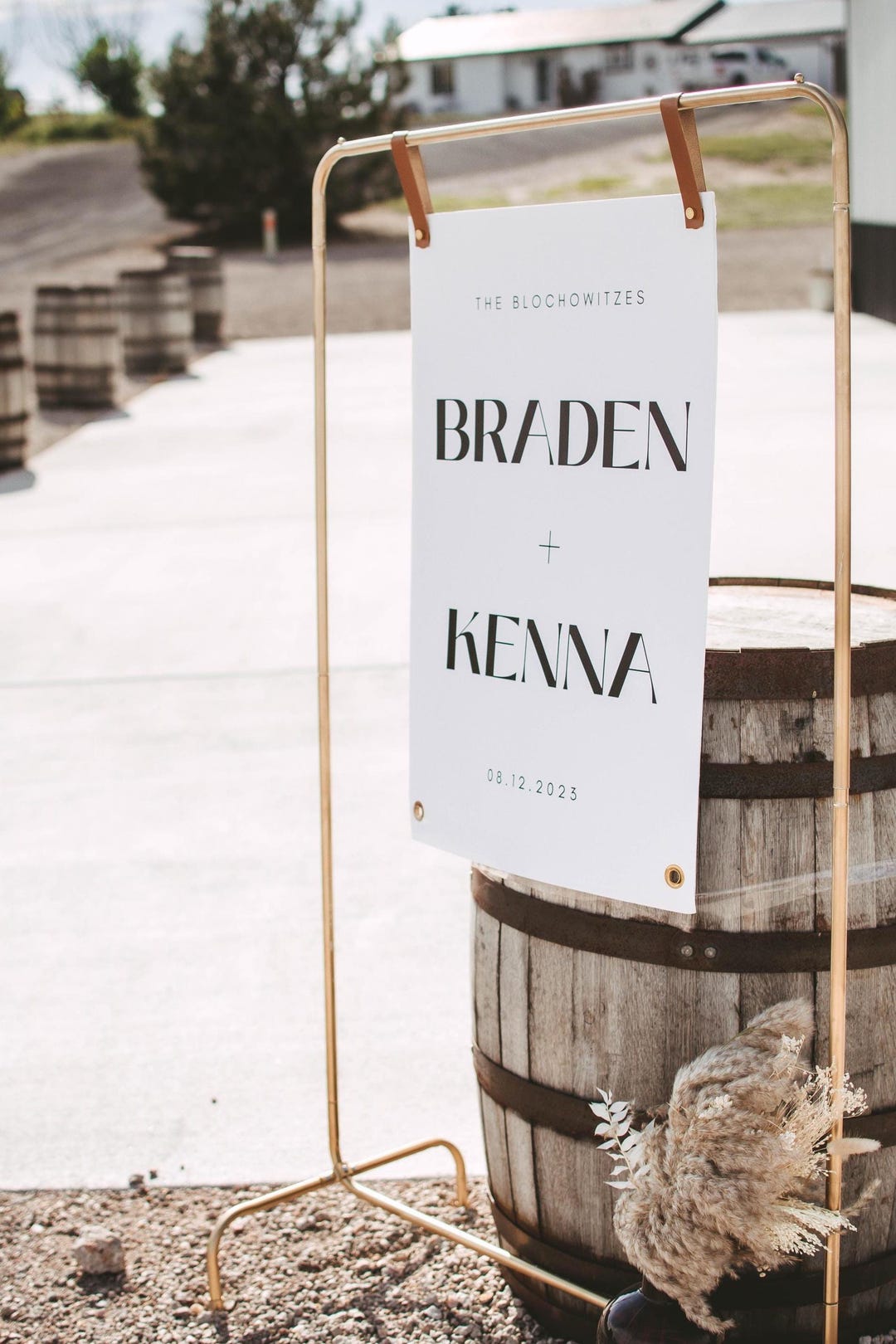 Personalized Wedding Name Sign Customizable | Wedding Signage | Name ...