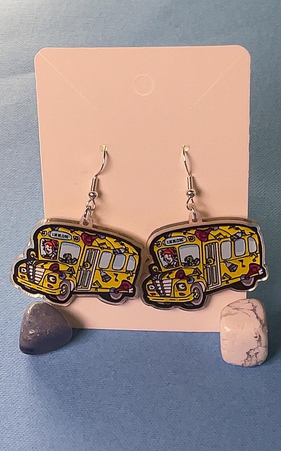 Maximalist Magic School Bus Earrings - Etsy