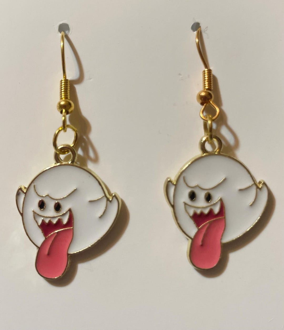 Boo! Mario Brothers Earrings - Etsy