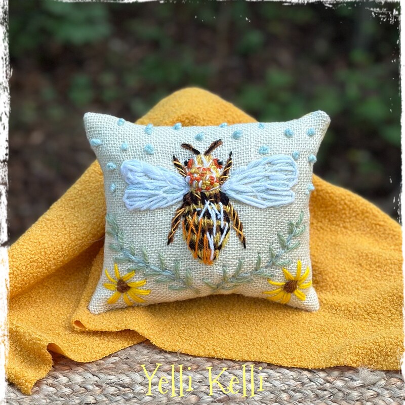 Bee Pillow - Etsy