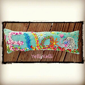 Name Pillow Embroidered Custom Made Baby Gift Mom Gift - Etsy