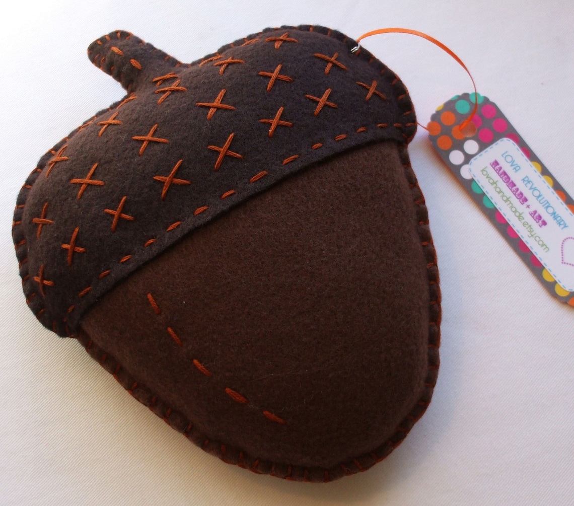 Felt Acorn Toy. Acorn Softie. Acorn Plush. Acorn Soft Toy. - Etsy