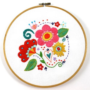 Iron on Hand Embroidery Patterns. Hand Sewing. Iron on Transfer ...