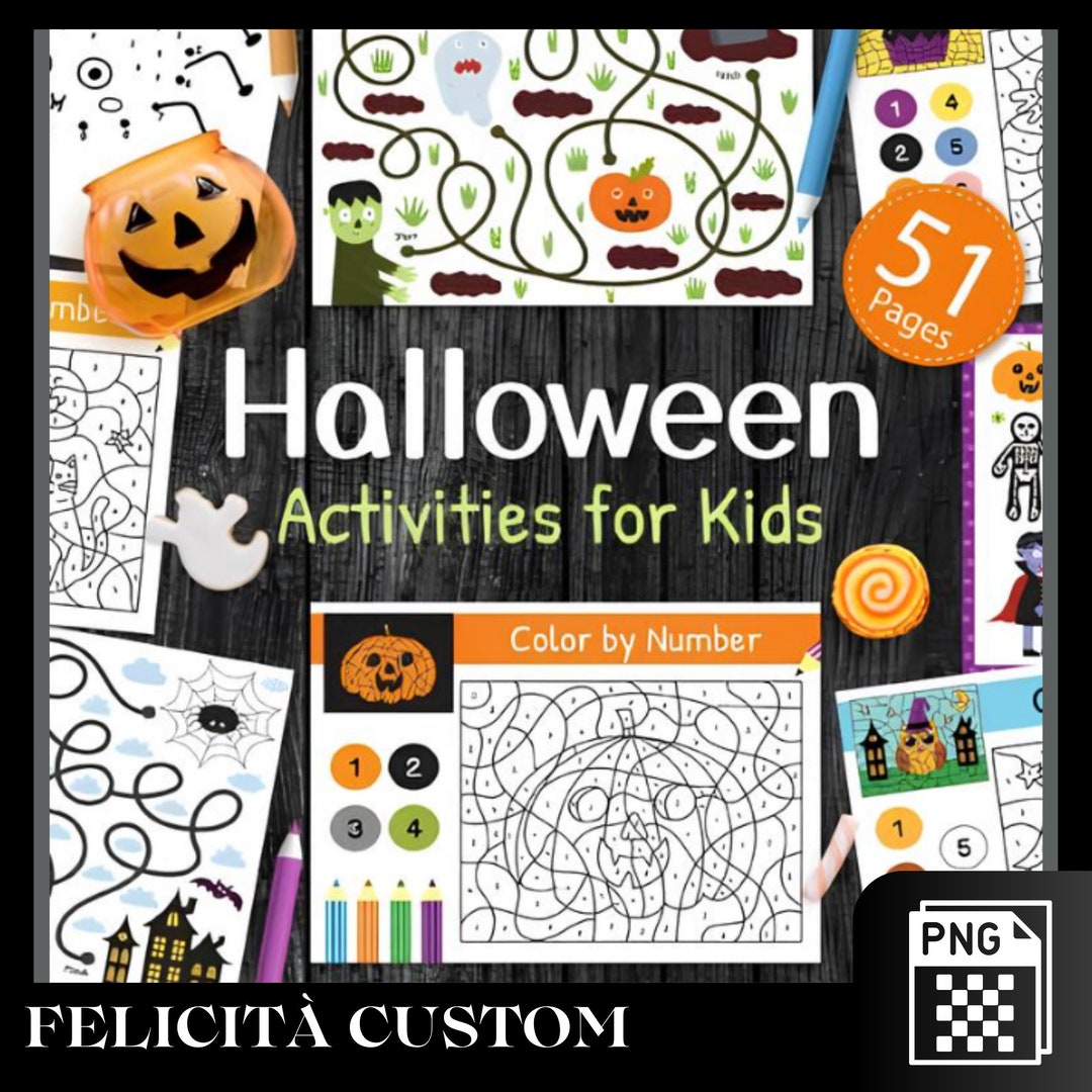 Halloween Activities for Kids I Printable Halloween Fun I Kids Digital ...