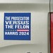 The Prosecutor Vs the Felon, Kamala Harris 2024 Car Magnet USA Democrat ...