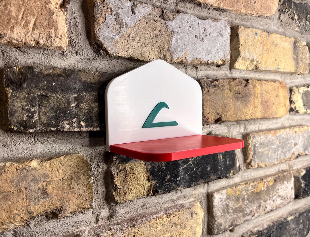 Pokémon Wall Art Home Decor Shelf, Ash Ketchum Hat Floating Shelf ...