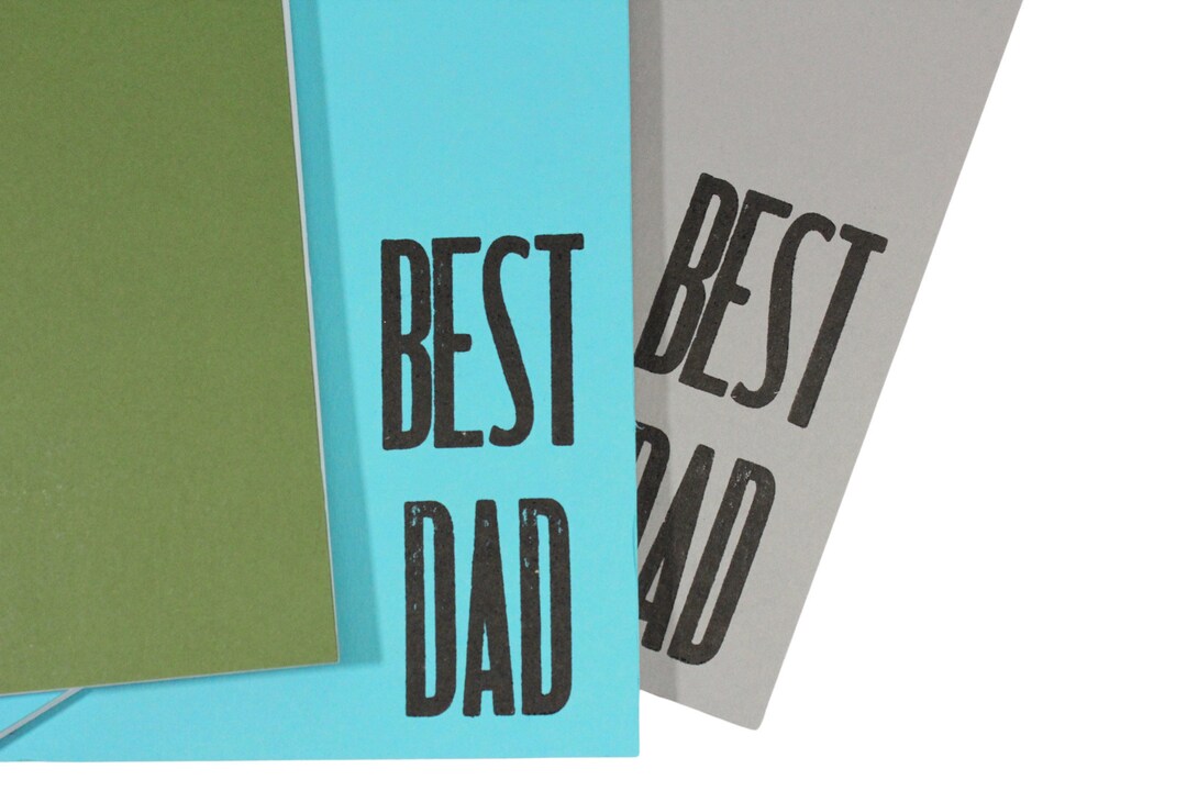 Vintage BEST DAD Paper Notepad - Etsy