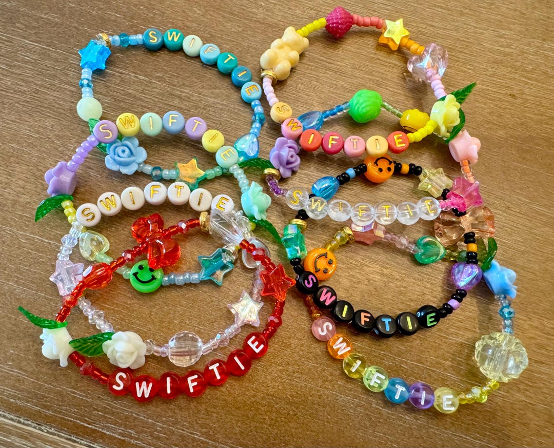 SWIFTIE Friendship Bracelets - Etsy