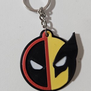 Deadpool X Wolverine Keychain - Etsy