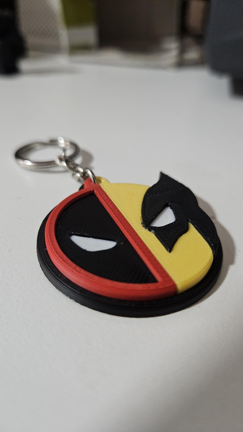 Deadpool X Wolverine Keychain - Etsy