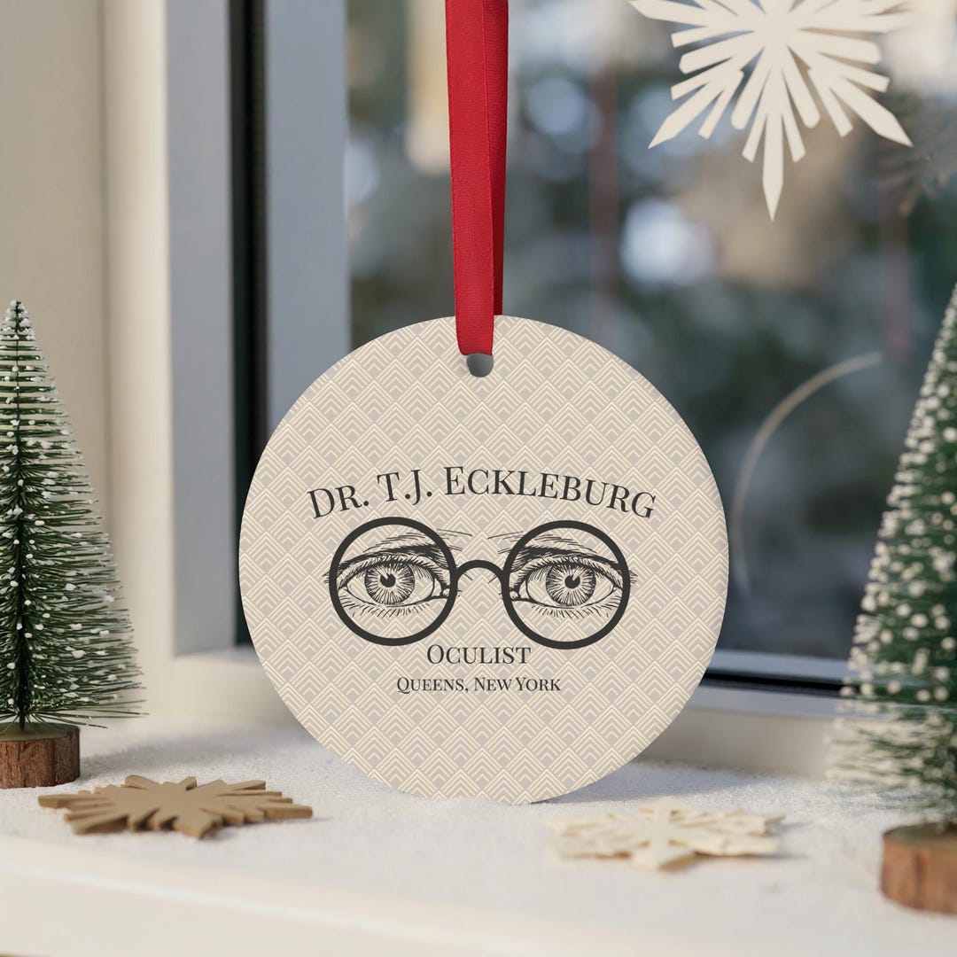 The Great Gatsby Ornament Literature Christmas Gift Funny Literary ...