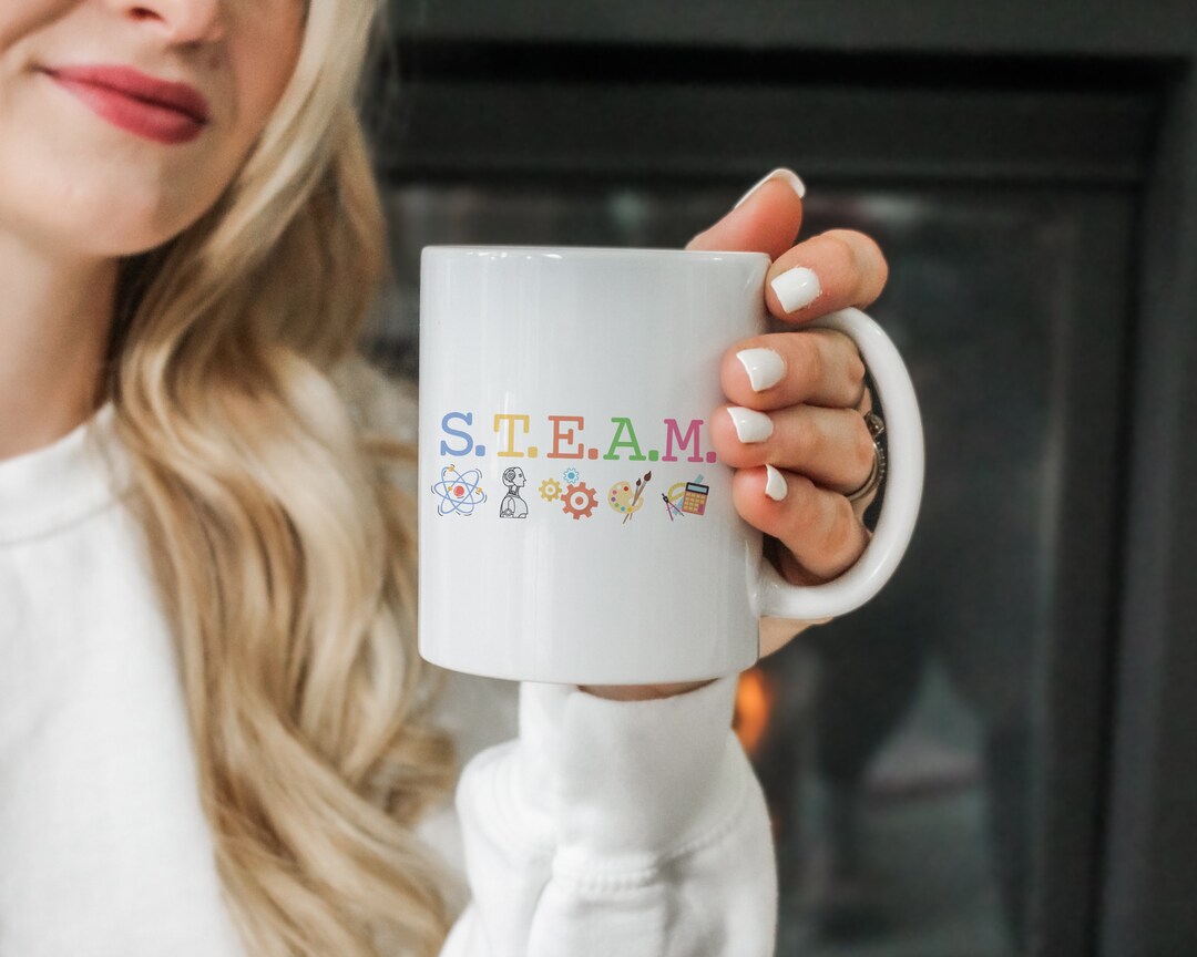 STEAM Mug Science Teacher Gift Technology Mug Engineering Teacher ...