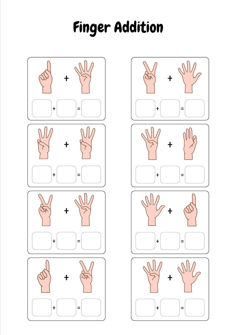 Printable Math Worksheets | Counting Activity | Kindergarten ...