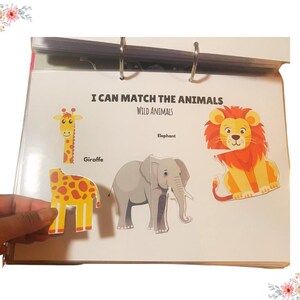 Montessori Busy Book Printable Toddler Learning Binder Preschool ...