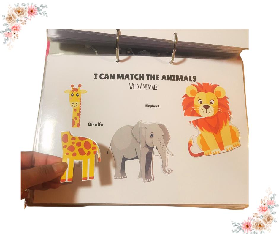 Montessori Busy Book Printable Toddler Learning Binder Preschool ...