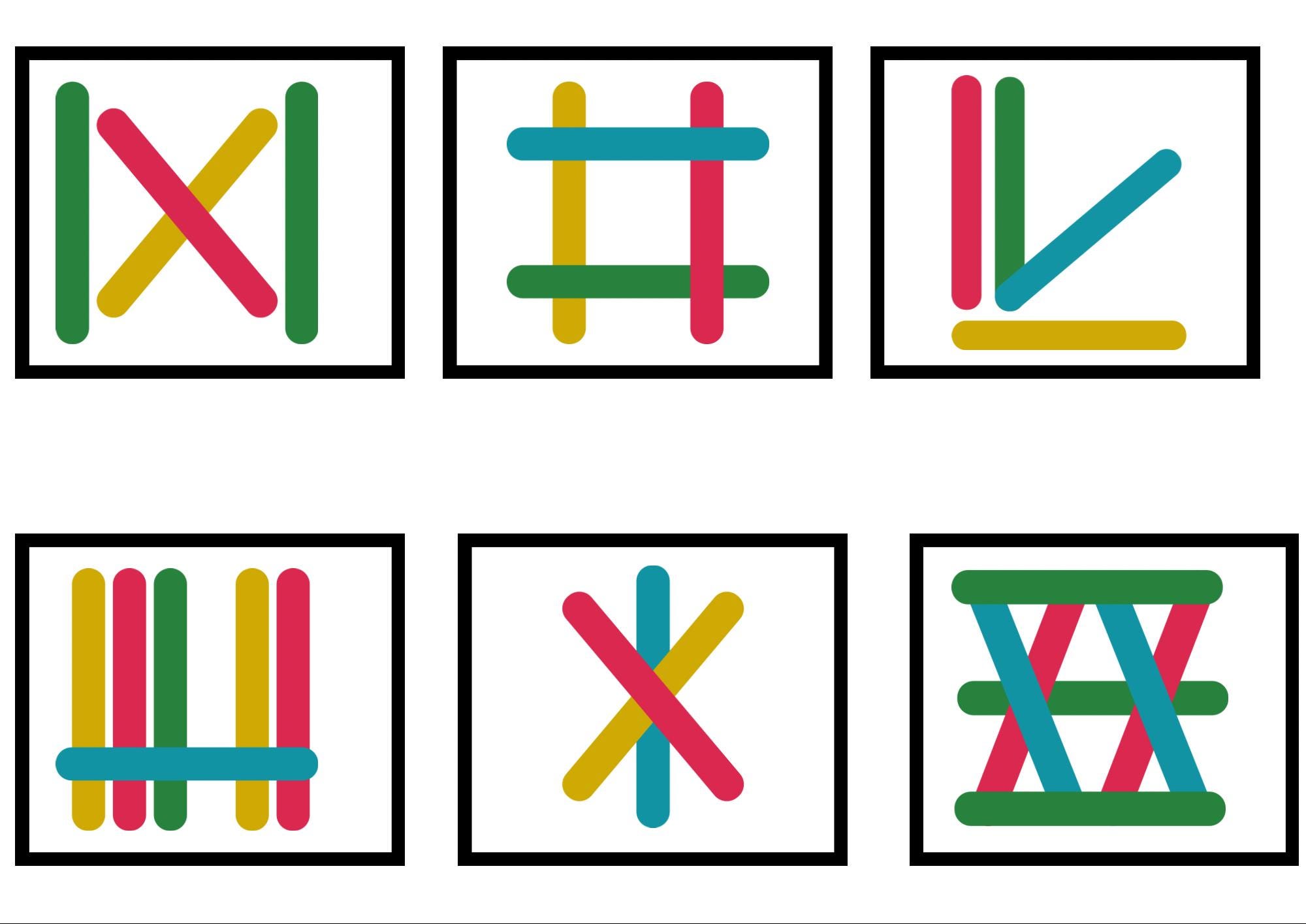Popsicle Stick Shapes Matching Cards: Toddler Learning Game (digital ...