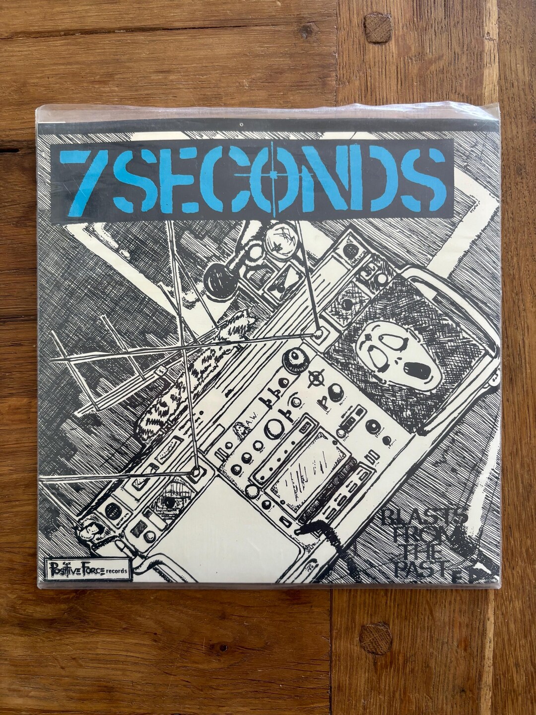 Vintage Punk Rock 7 SECONDS Blast From the Past EP. 45rpm BLUE Vinyl - Etsy