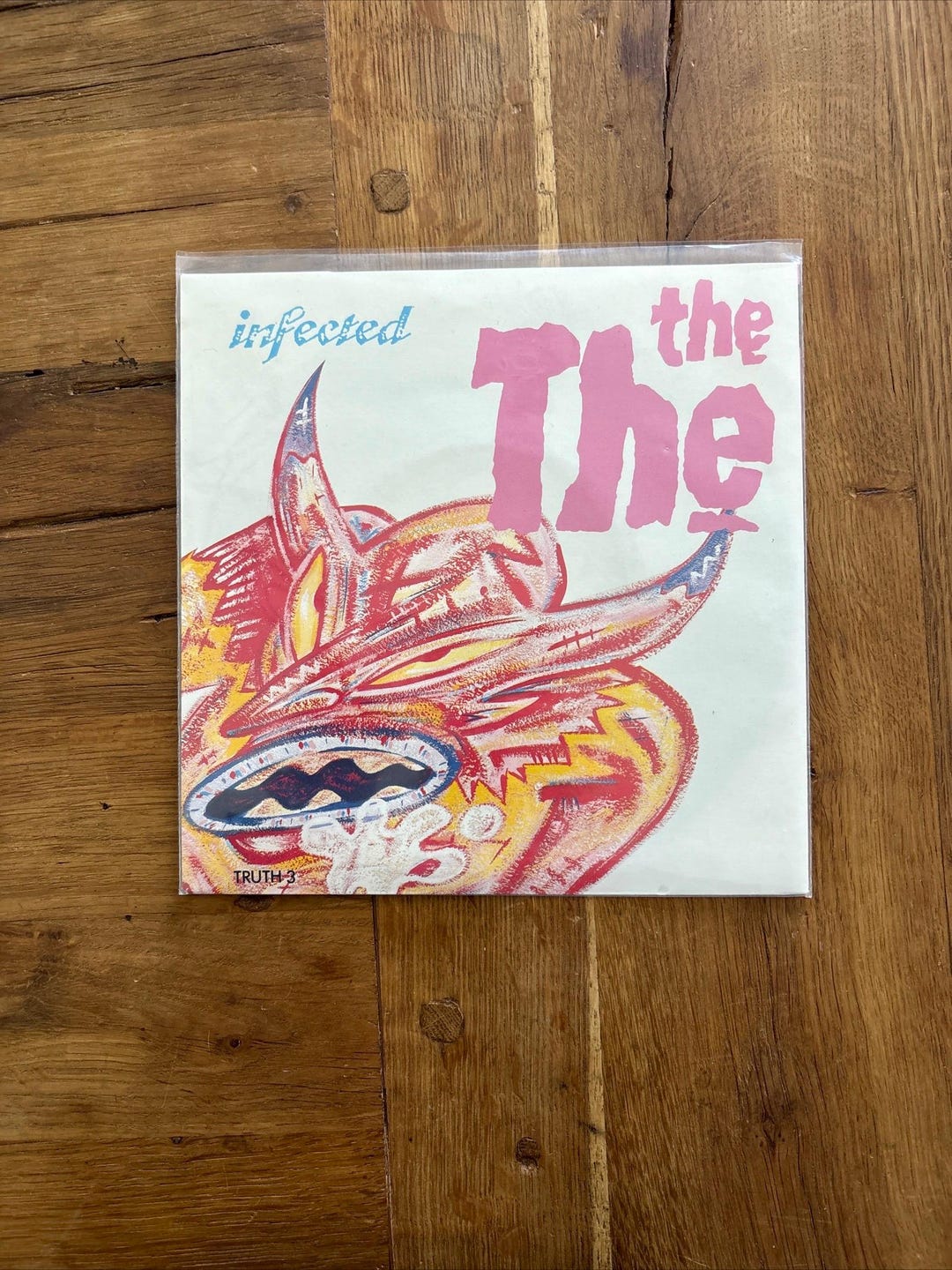 Vintage Punk Rock Alternative THE THE Infected Truth 3 Made in UK Vinyl ...