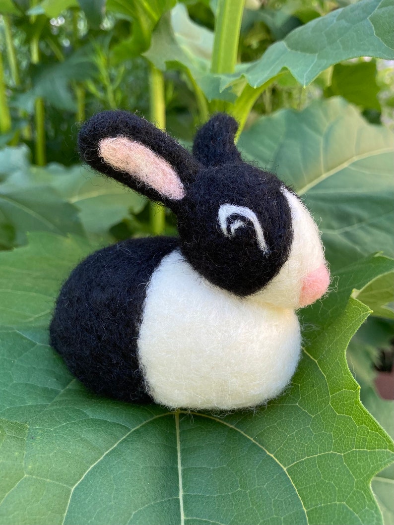 Needle Felt Rabbit - Custom Bunny Portrait - Etsy