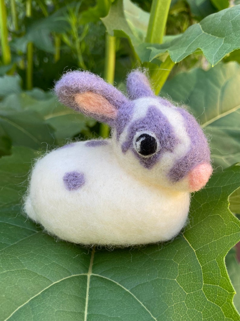 Needle Felt Rabbit - Custom Bunny Portrait - Etsy