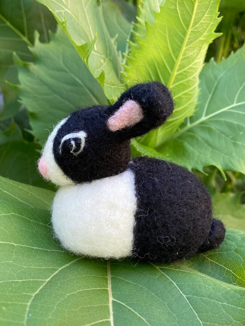 Needle Felt Rabbit - Custom Bunny Portrait - Etsy