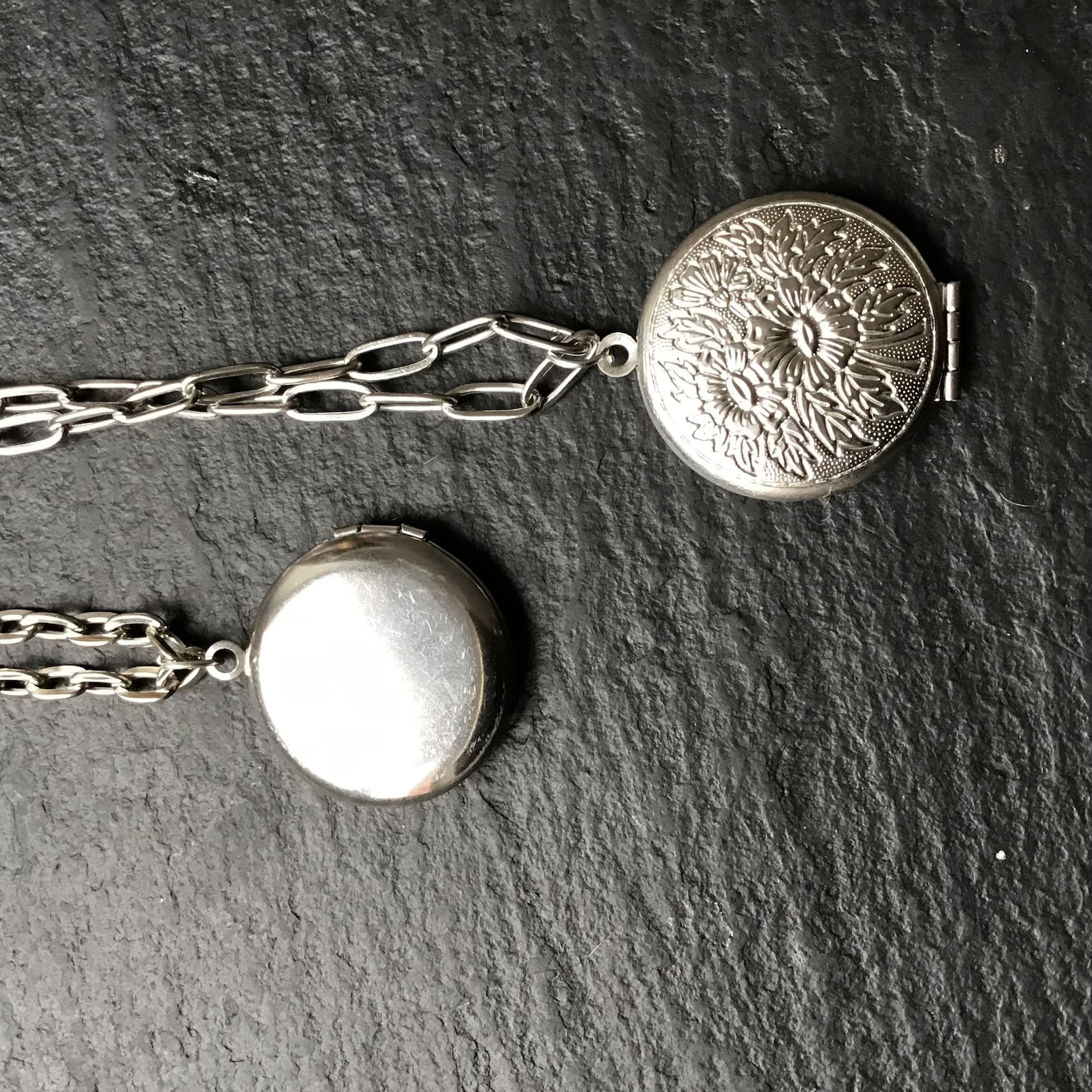 Stainless Steel Locket With Choose Your Chain Great | Etsy