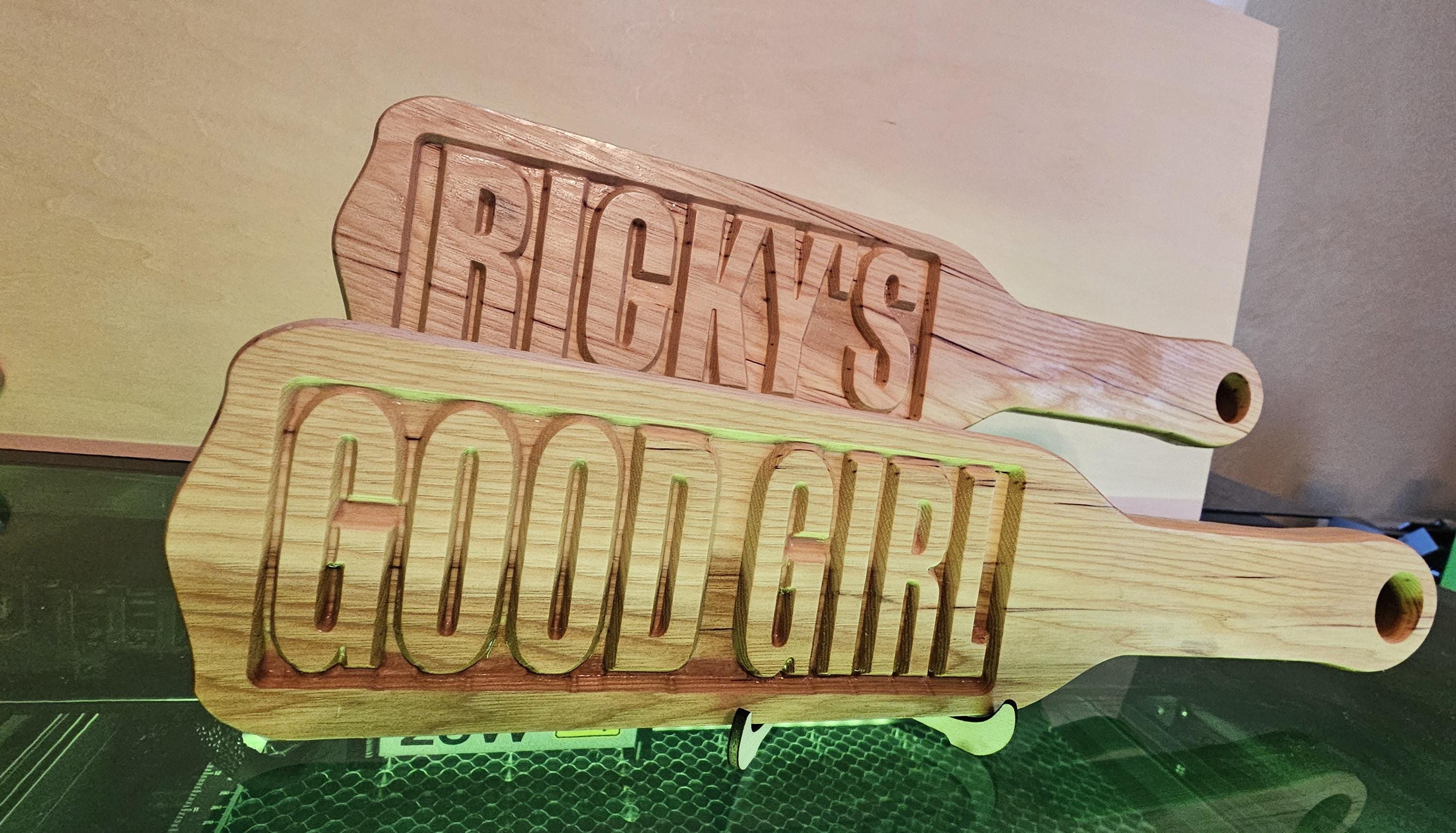 14-in Spanking Paddle With Personalized Engravings - Etsy