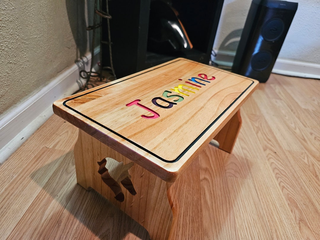 Personalized Kids Step Stool - Etsy
