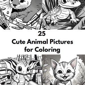 Printable Animal Coloring Pages | Relaxation and Stress Relief ...