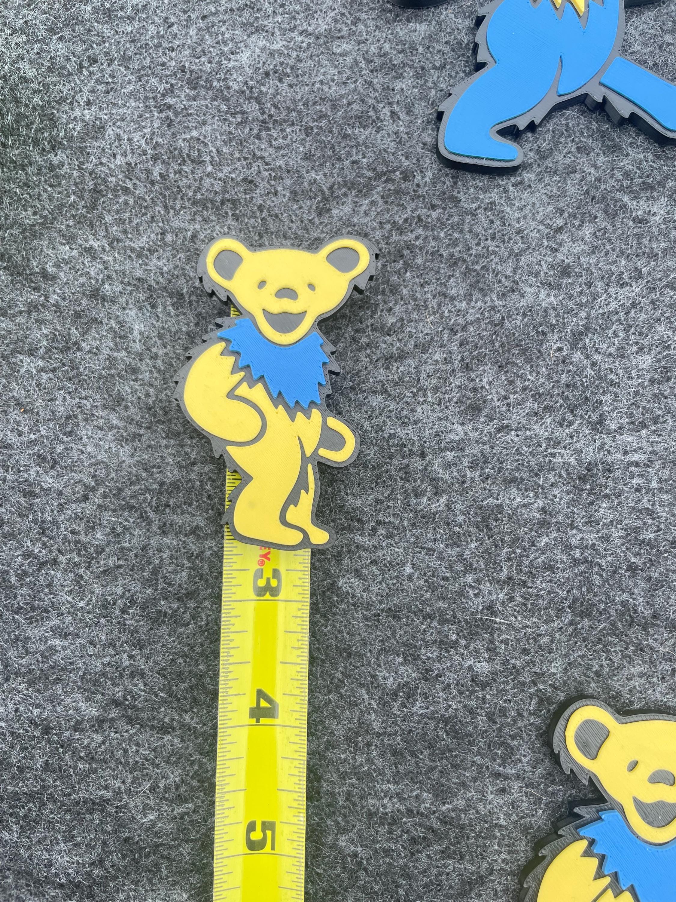 Grateful Dead Dancing Bears Magnet Set (set of 5) - Etsy