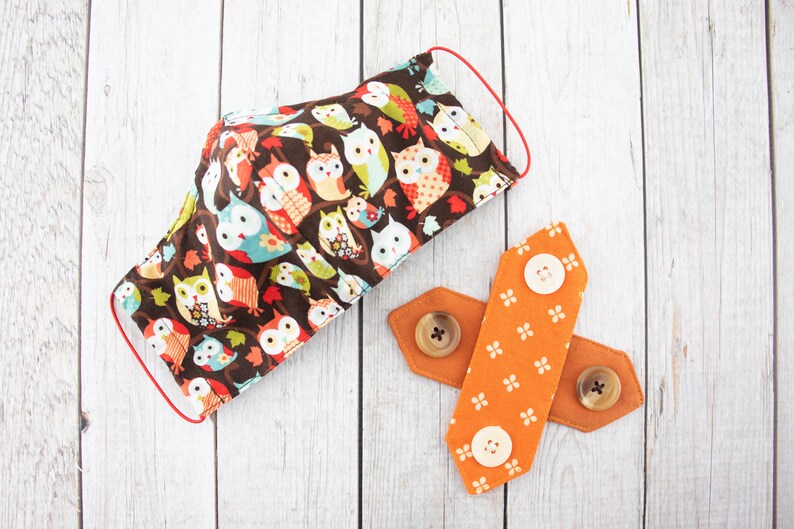 DIY ear saver for face mask sewing pattern and tutorial | Etsy