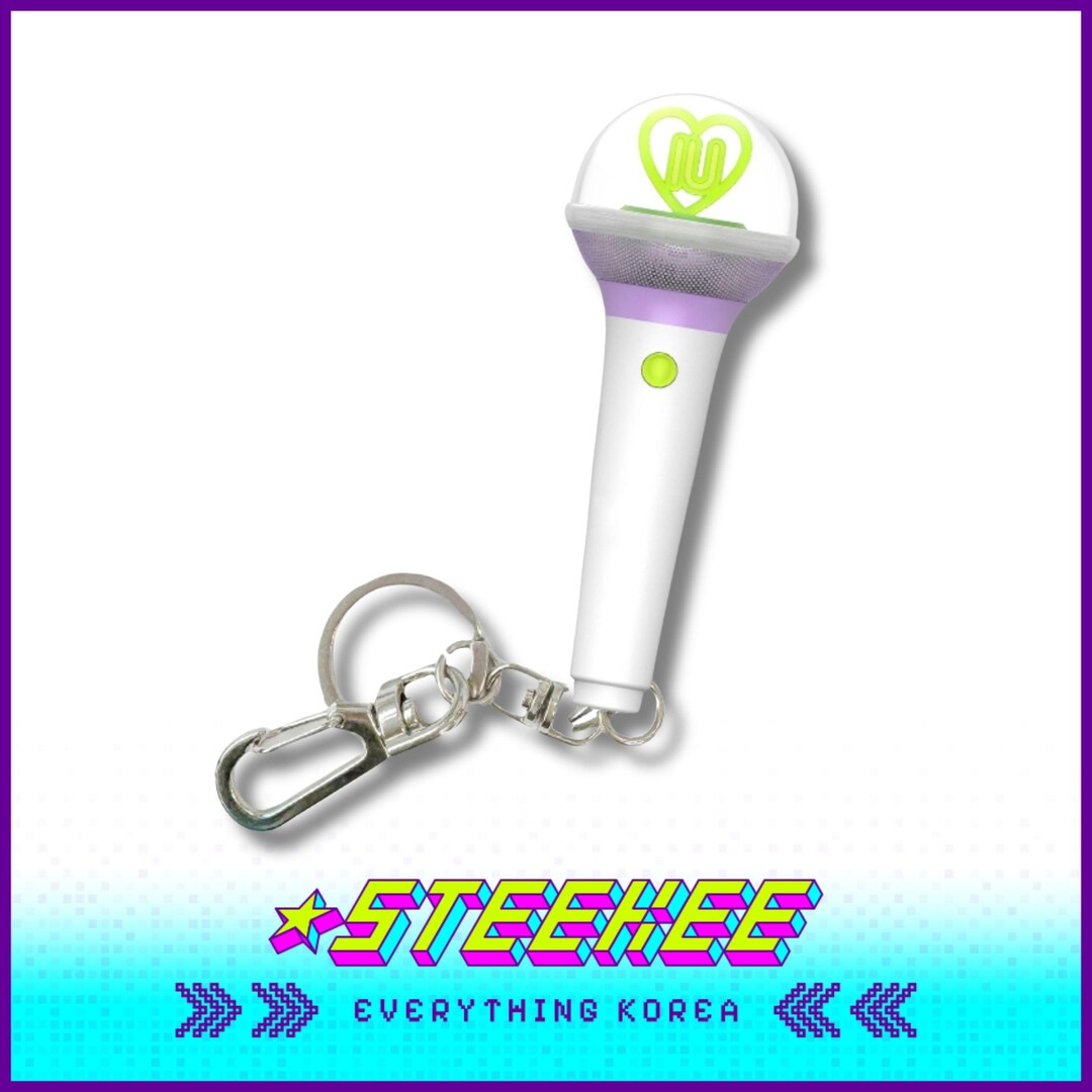 The Winning IU Official MD Mini Light Stick Version 3 Keychain by Steekee Korea 2499 - Etsy