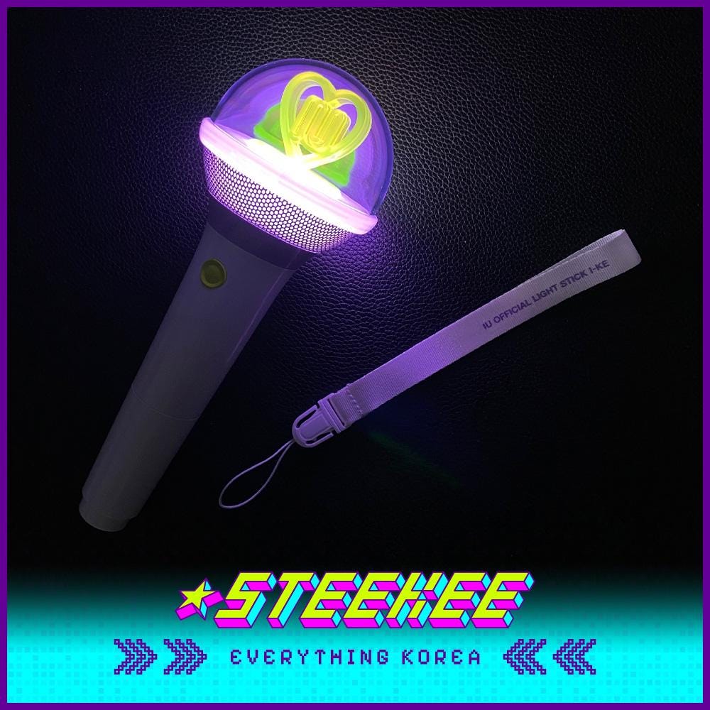 Edam I-KE IU Official Light Stick Ver.3 With Strap by Steekee Korea ...