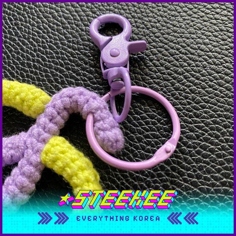 IU Fans Uaena Icon DIY Accessories Key Ring by Steekee Korea 1923 - Etsy