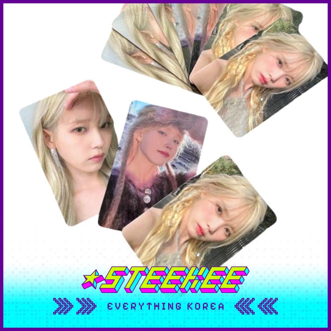 IU Merchandise Special Edition Photo Card Set of 3 by Steekee Korea ...