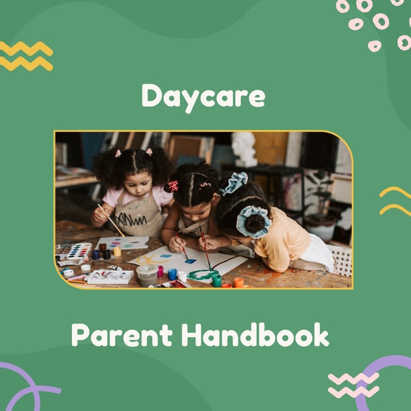 Daycare Handbook - Etsy