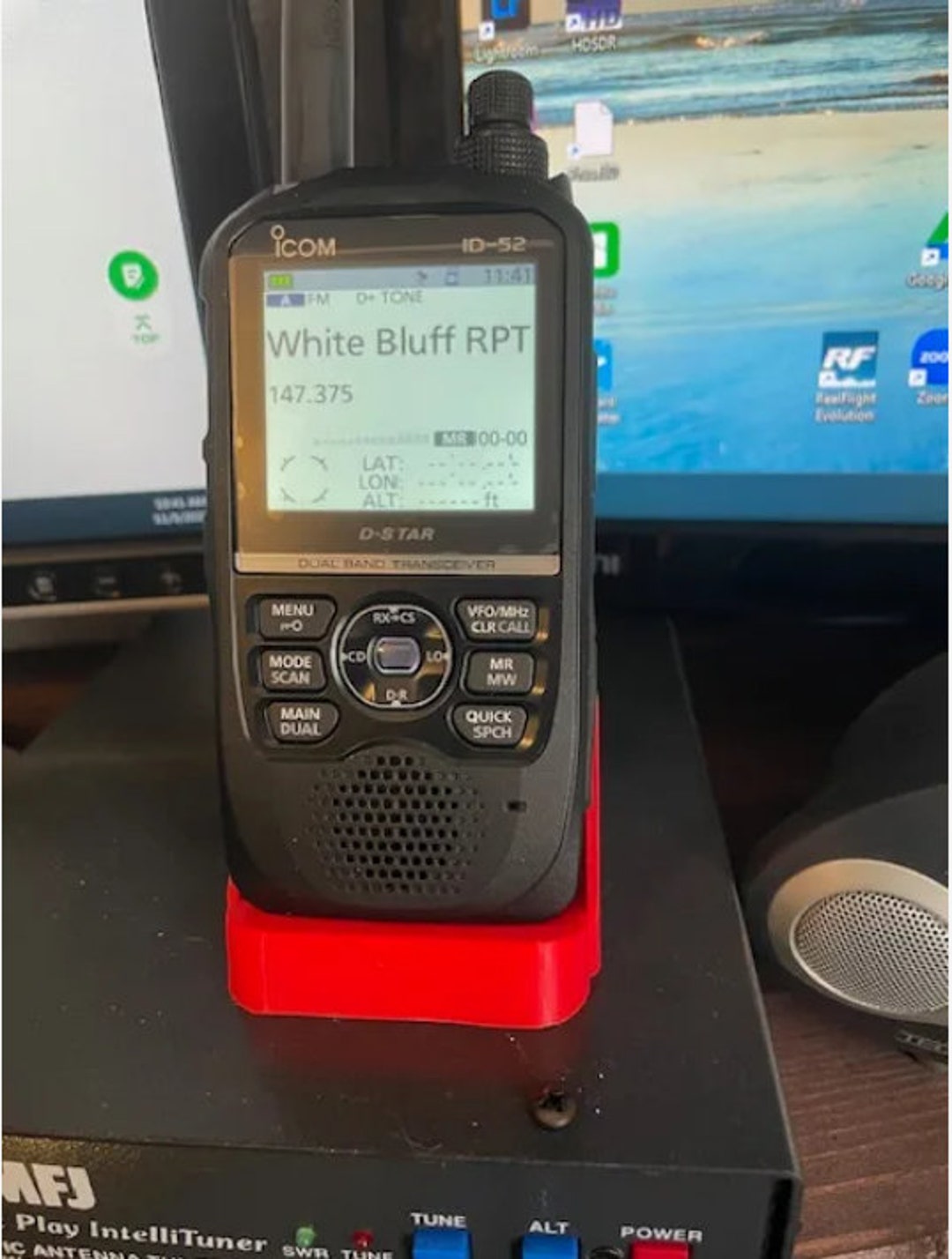 ICOM ID52 Desktop Stand - Etsy