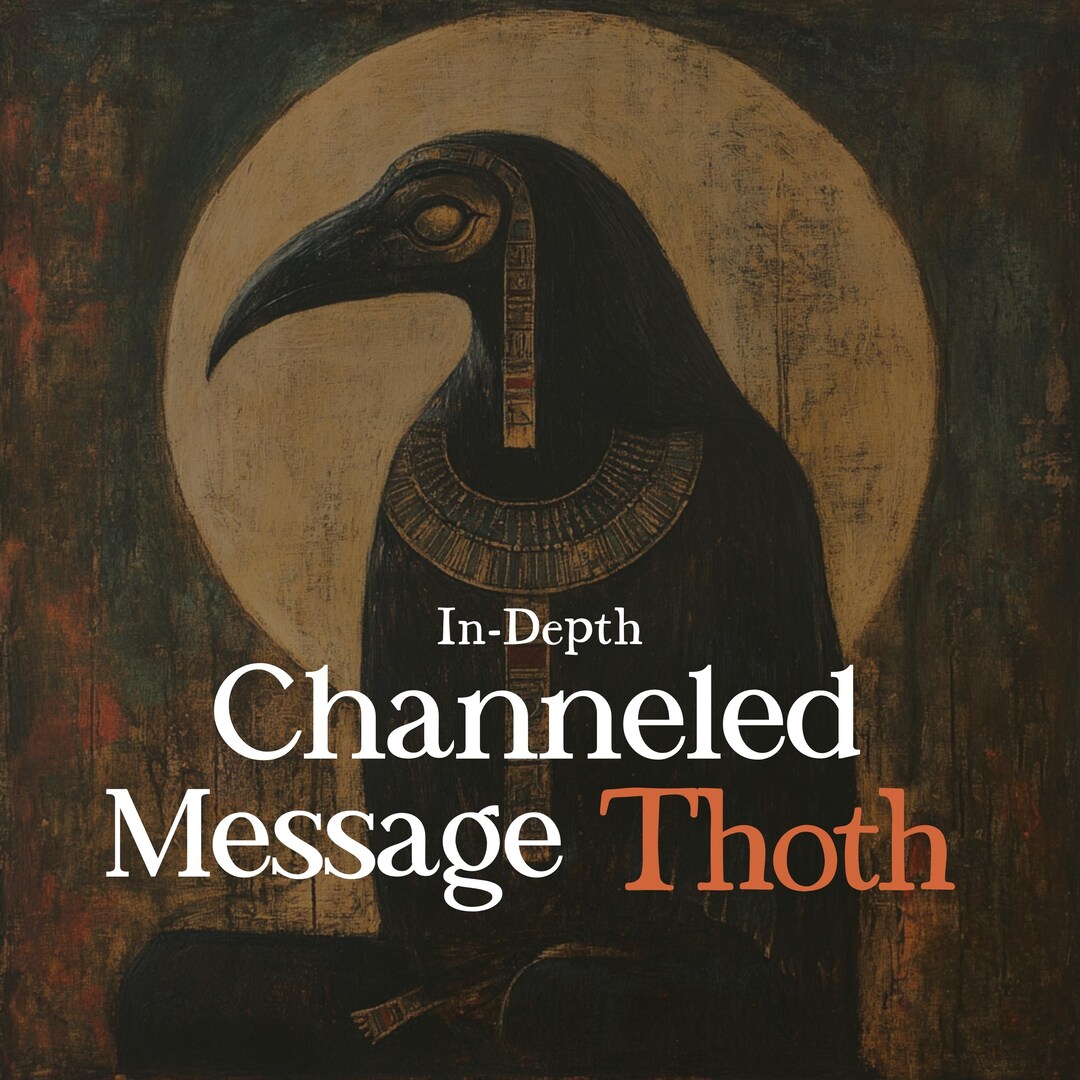 Thoth Channeled Letter Messages From Egyptian God Djehuty Personalised ...