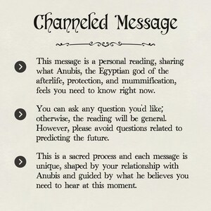 Anubis - Channeled Letter | Messages From Egyptian God Anpu ...