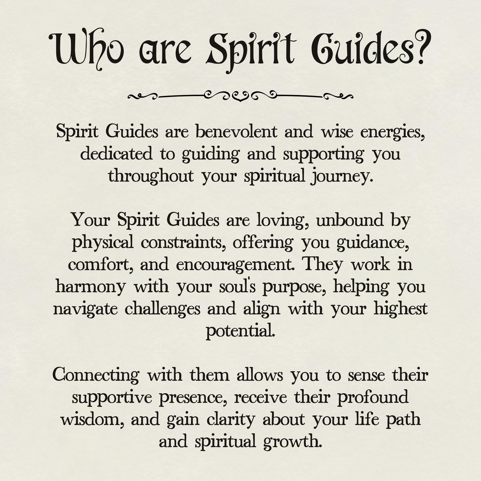 Spirit Guides - Channeled Letter | Messages From Your Spirit Guides ...