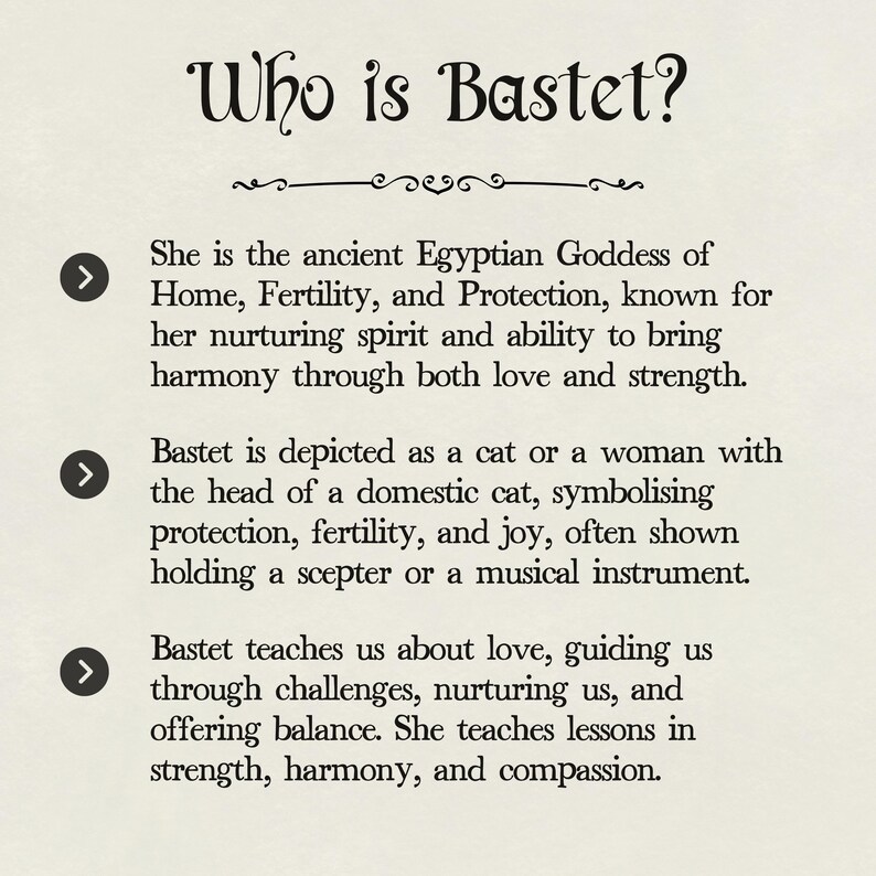 Bastet - Channeled Letter | Messages From Egyptian Goddess Bast ...